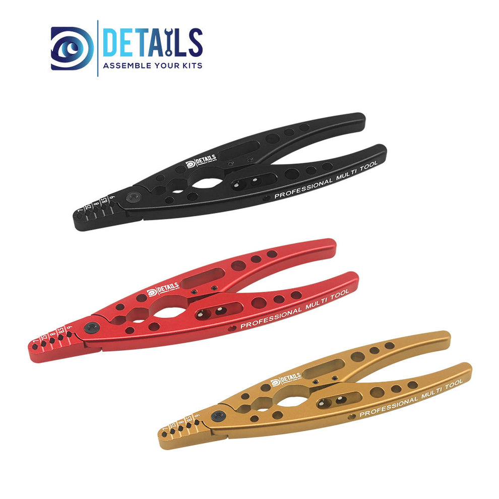 Aluminum Professional Shock Pliers Professional Multi Tool – Hobby Details